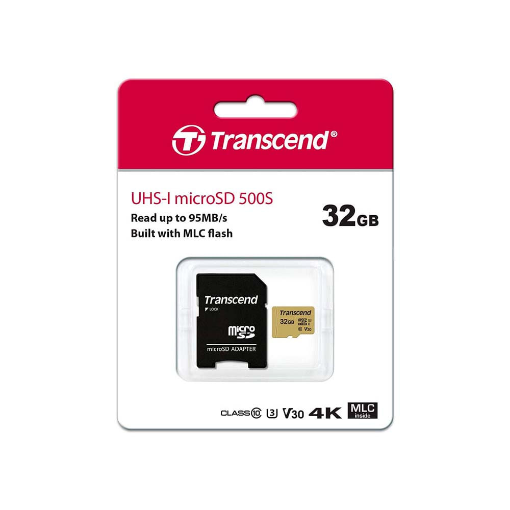 Tarjeta de memoria micro sd 32gb clase 10 - TS32GUSD500S